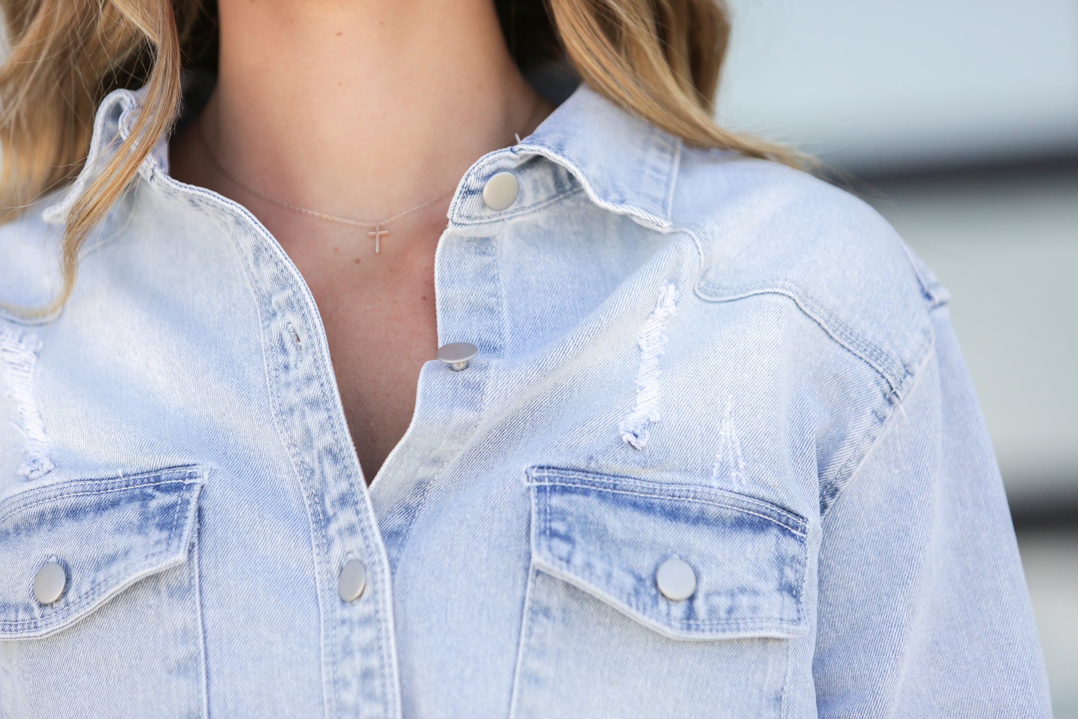 Micah Long Denim Shirt – The Obsessions Boutique